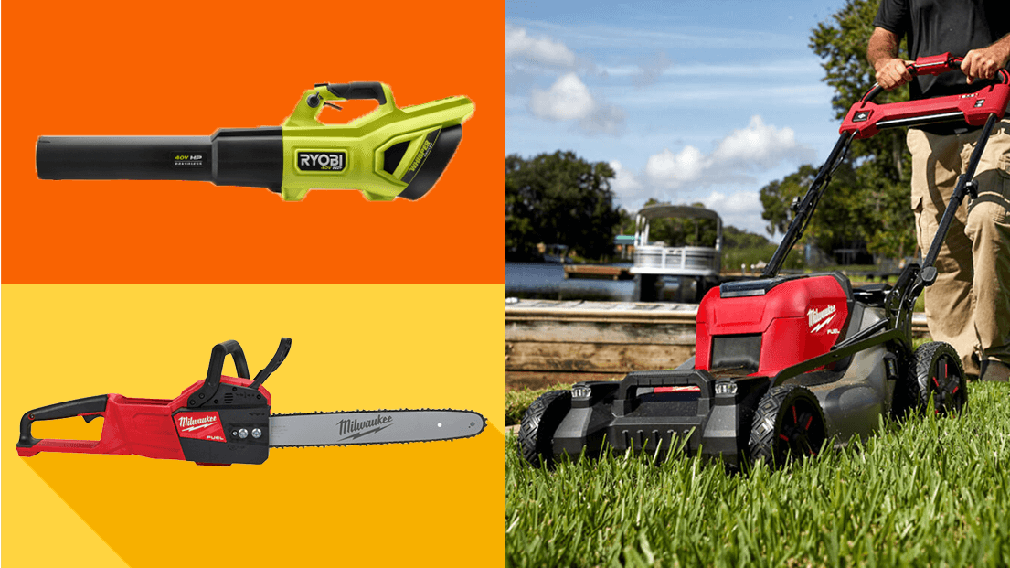 Battery-Powered Outdoor Equipment - The Home Depot