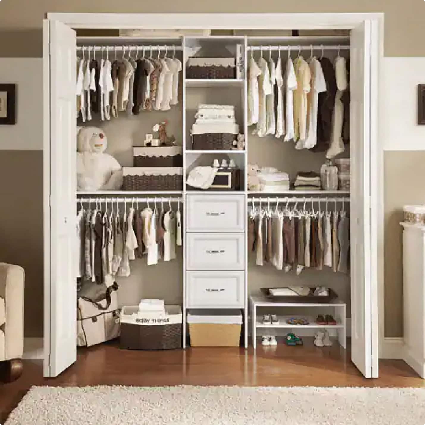 Custom Closets & Closet Design - The Home Depot