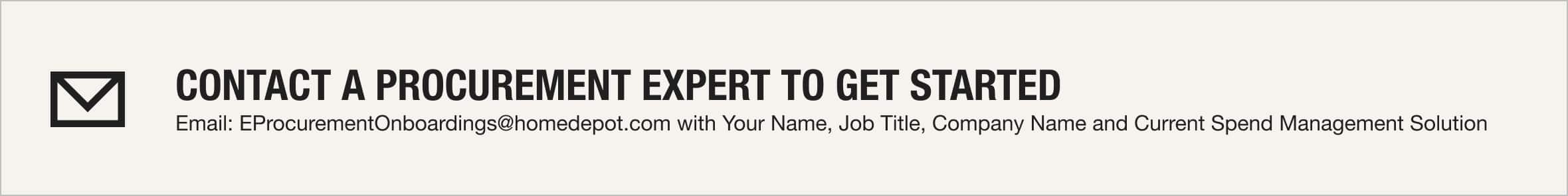 e-Procurement Options - The Home Depot Pro