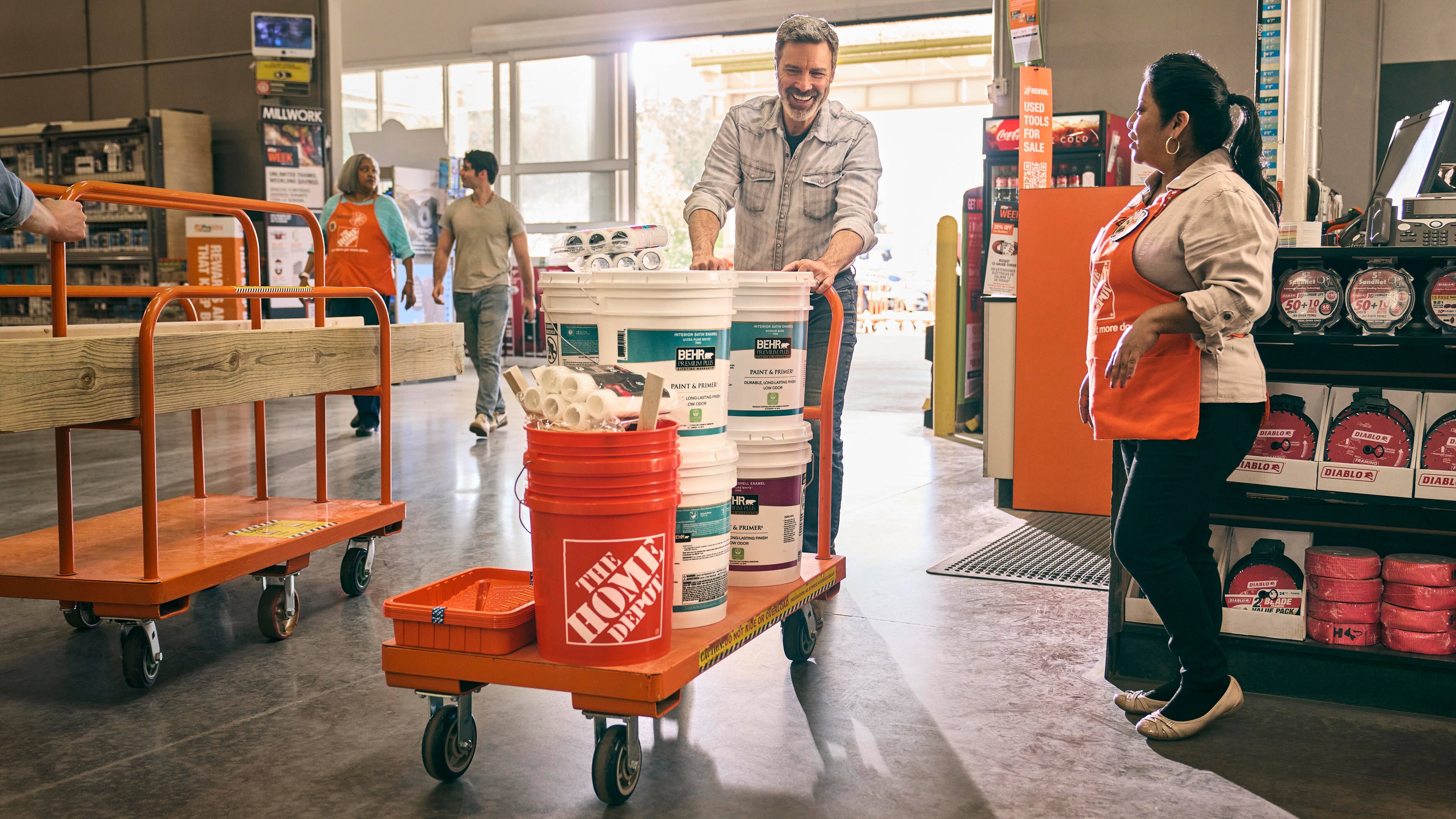 Pro Paint Services & Rewards - The Home Depot Pro