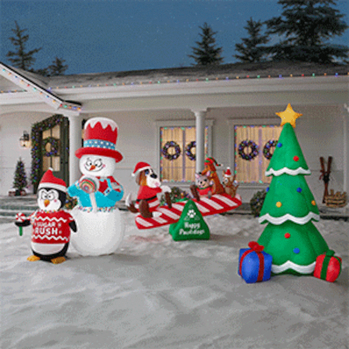 Outdoor Christmas Decorations - The Home Depot